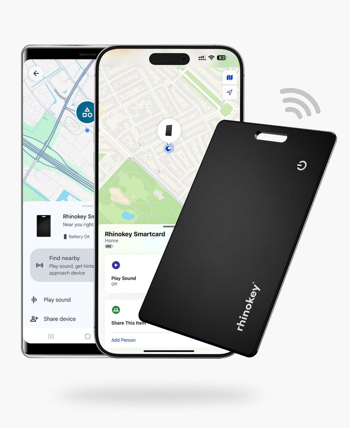 Wallet Tracker Card 1.8mm Apple & Google Find My - Rhinokey Smartcard ...
